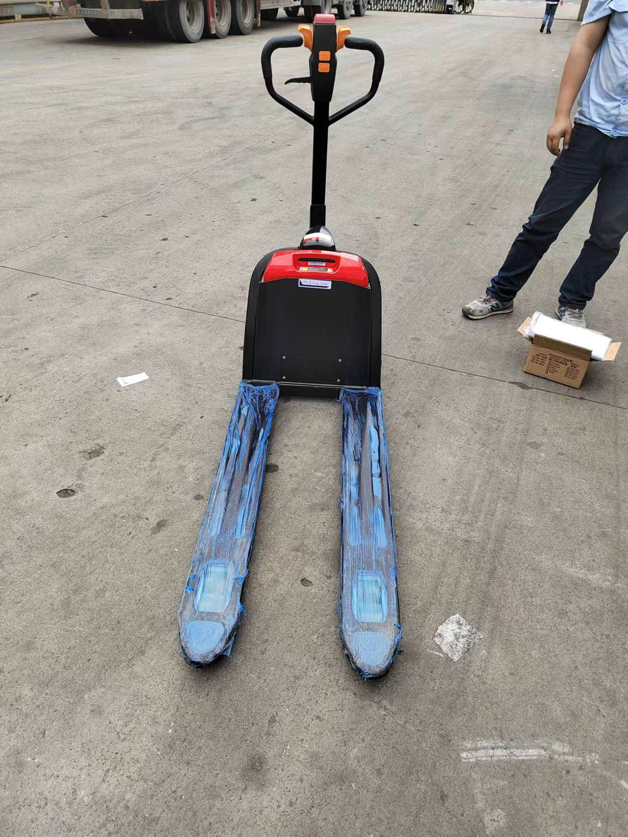 SY30 Li-Ion Powered Mini Walkie Pallet Truck - Electric forklift ...