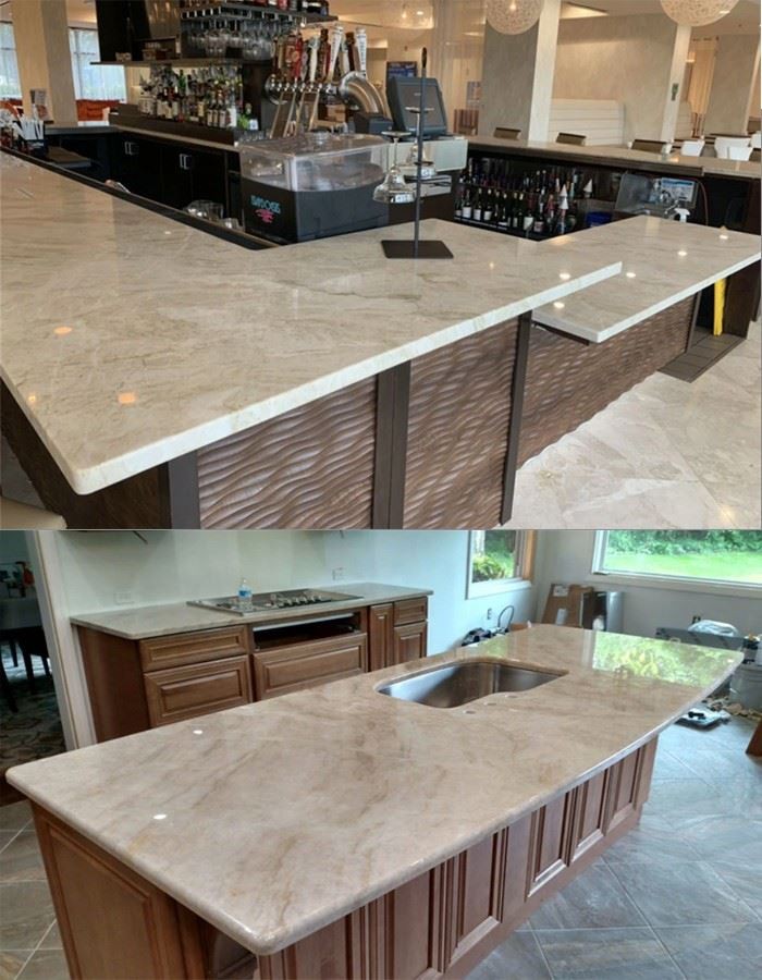 Taj Mahal Quartzite Kitchen Countertops - China's leading stone ...