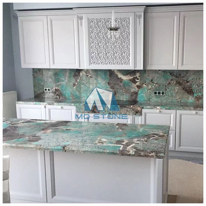 Amazonite Green Quartzite Countertop - China's leading stone supplier ...