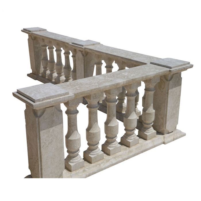 Natural Marble Balcony Baluster - China's leading stone supplier - MQ STONE