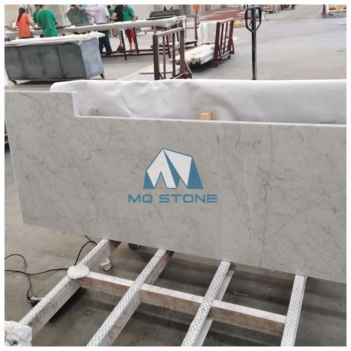 Bianco Carrara Marble Countertop - China's leading stone supplier - MQ ...