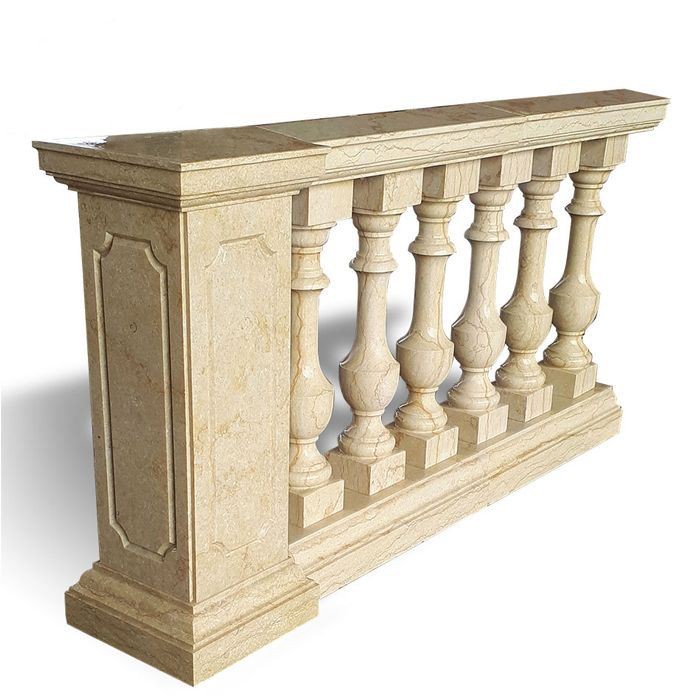 Natural Marble Balcony Baluster - China's leading stone supplier - MQ STONE