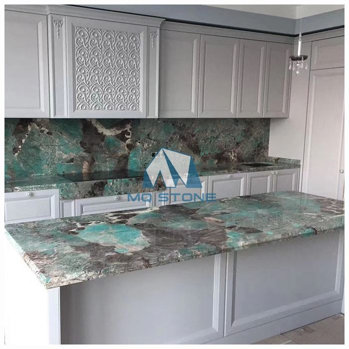 Amazonite Green Quartzite Countertop - China's leading stone supplier ...