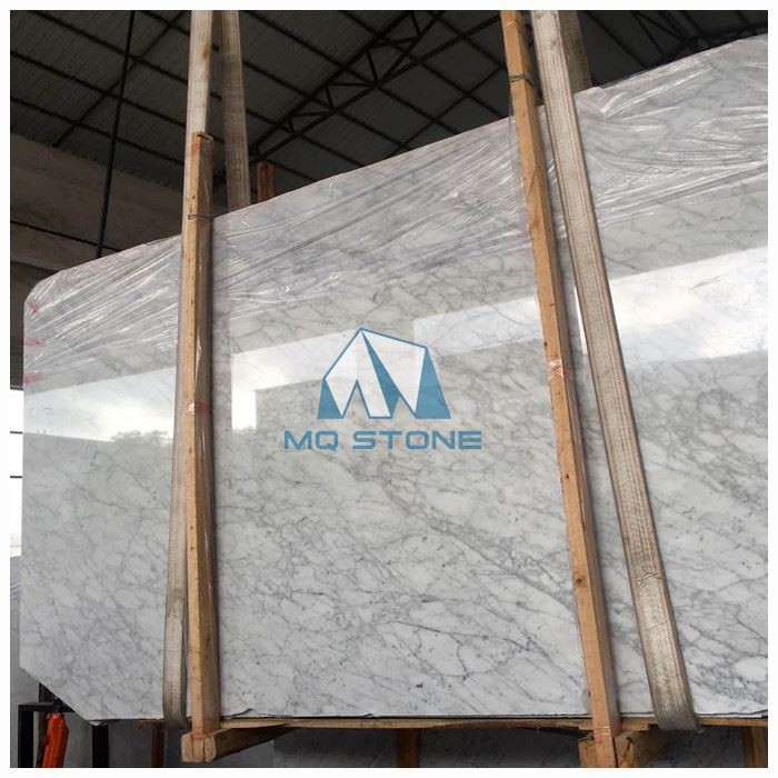White Carrara Marble Slab - China's leading stone supplier - MQ STONE