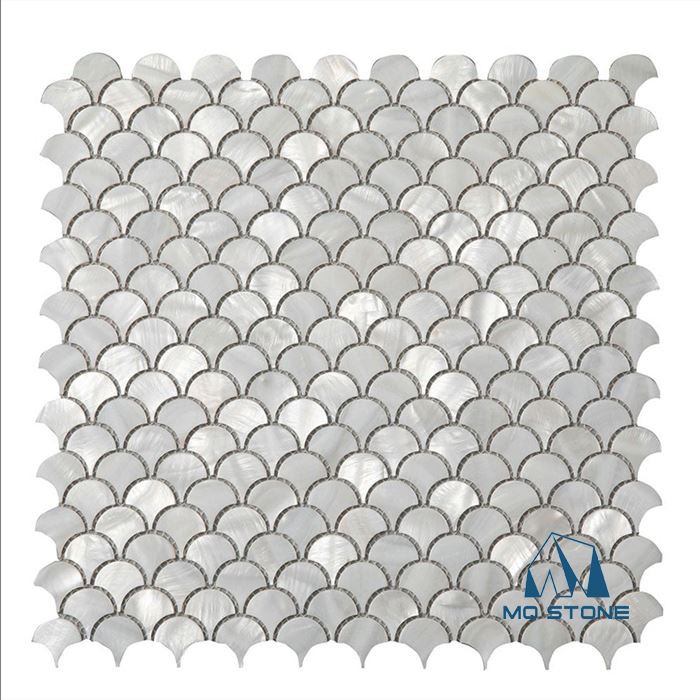 White Shell Mosaic Tiles - China's leading stone supplier - MQ STONE